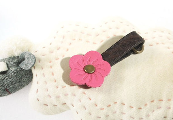 byhands 100% Genuine Leather Flower Zipper Pull – byhands Hand Craft